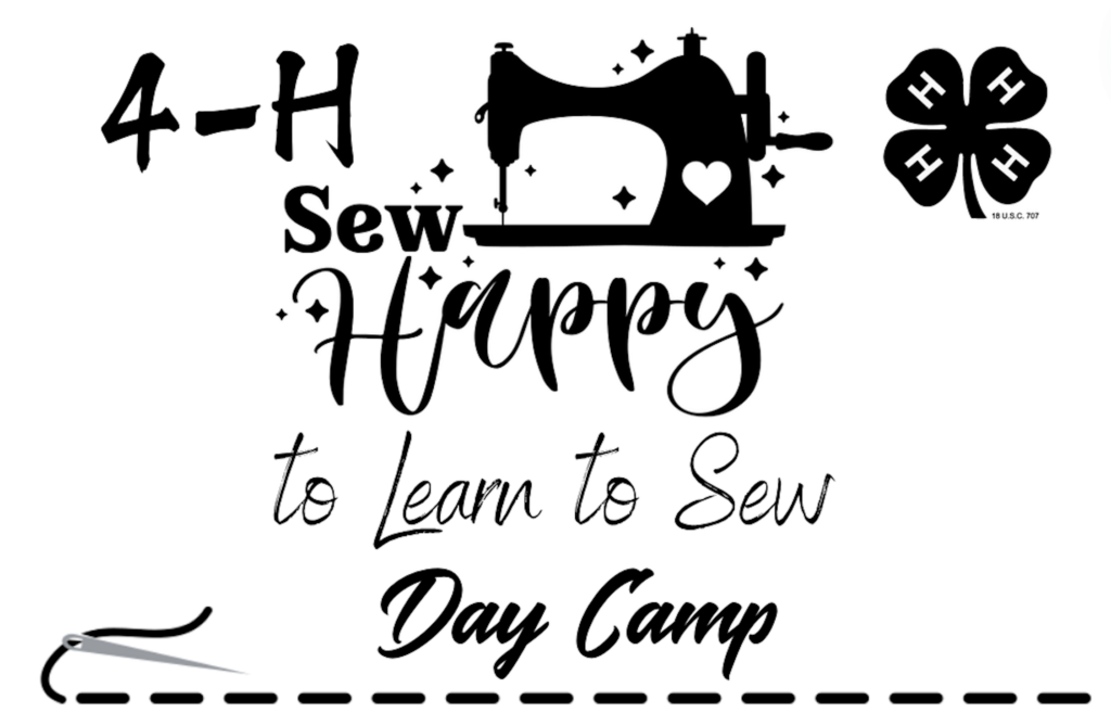 Registration Open for 4-H Sew Happy to Learn to Sew Day Camp | N.C ...